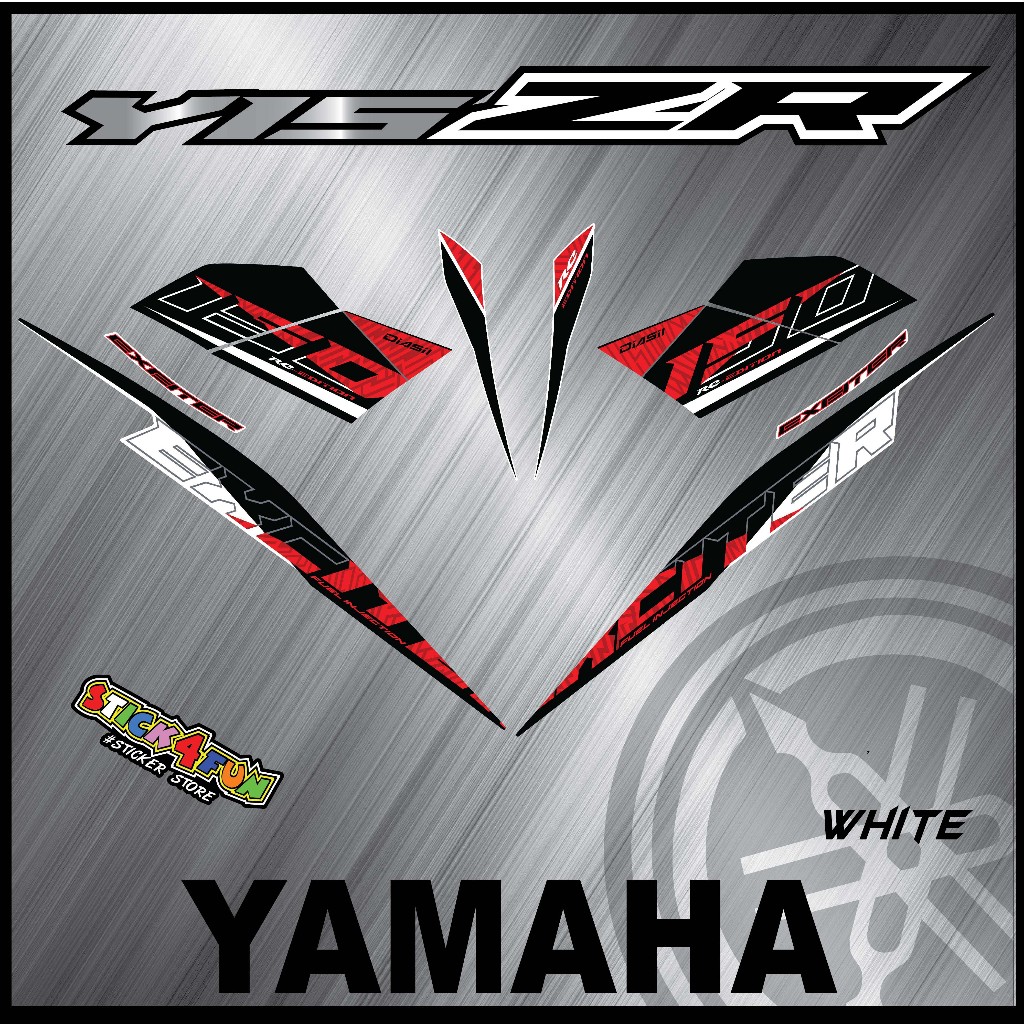 STRIPE MOTOR YAMAHA Y15 Y15ZR EXCITER RC (26) VIETNAM BODY STICKER ...