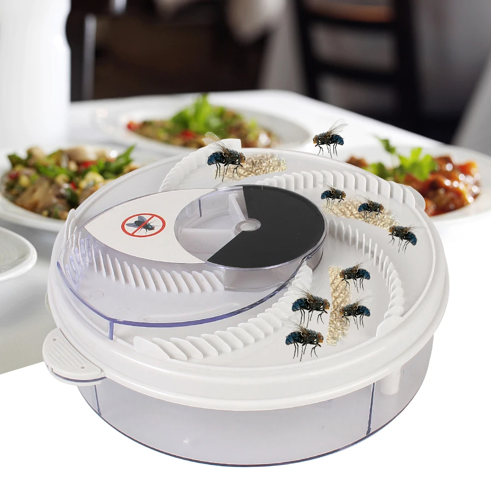 Electric Fly Trap Anti Fly Killer Traps Automatic Flycatcher Device ...