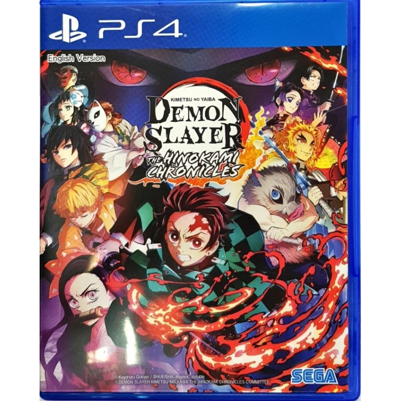 PS4 GAME DEMON SLAYER KIMETSU NO YAIBA THE HINOKAMI CHRONICLES CHI/ENG ...