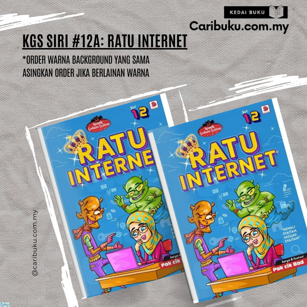 KGS SIRI #12A: RATU INTERNET | Komik Godaan Syaitan | Pak Cik Bad ...