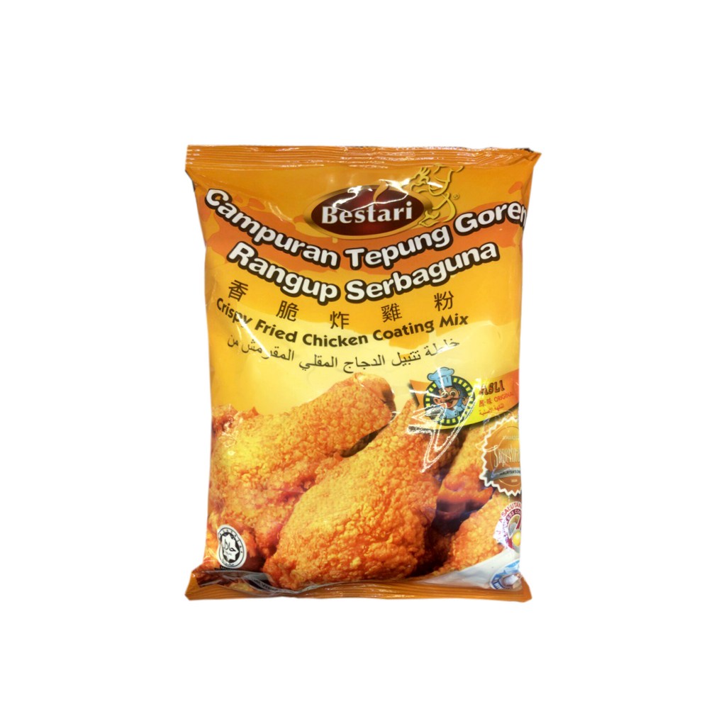 Tepung Ayam Goreng Bestari (ORIGINAL/SPICY/GARLIC) | Shopee Malaysia