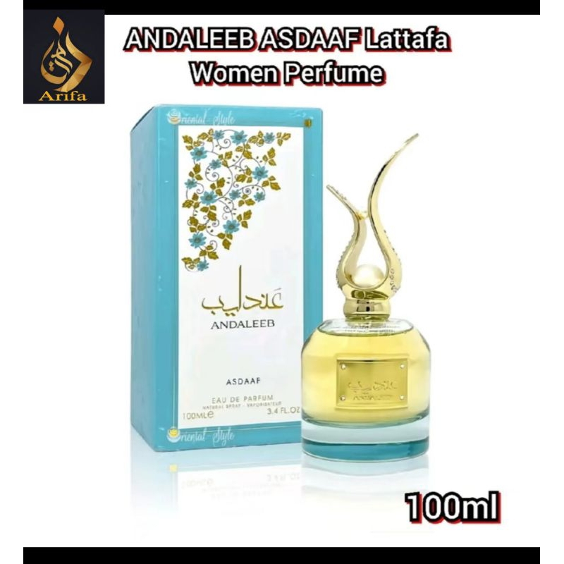 ANDALEEB ASDAAF Lattafa Women Perfume 100% ORIGINAL EDP 100ml Arabian ...