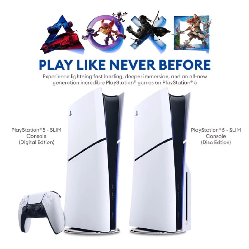 Sony PS5 Disc & Digital (Slim Version) | Shopee Malaysia