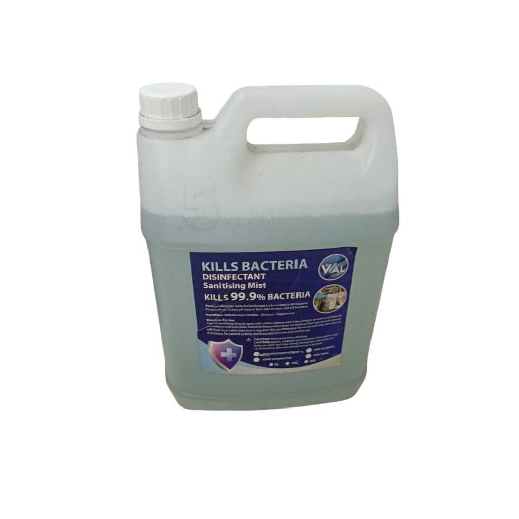 KILLS BACTERIA DISINFECTANT SANITISING MIST 5 LITRE | Shopee Malaysia