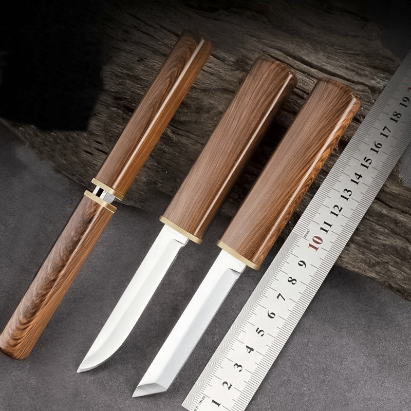 Double knife Knife Dragon Phoenix Mandarin Duck Fruit Knife Japanese ...