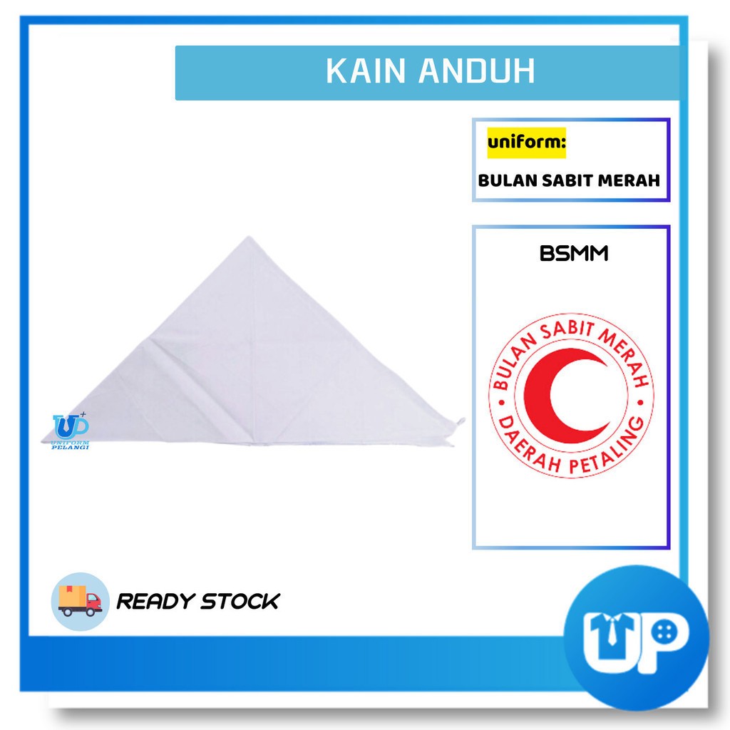 Kain andoh Kain anduh Skaf BSMM PBSM Khemah Camping Kain Kecemasan ...