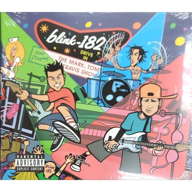 Blink 182 - The Mark, Tom, And Travis Show (The Enema Strikes Back) CD | Shopee Malaysia