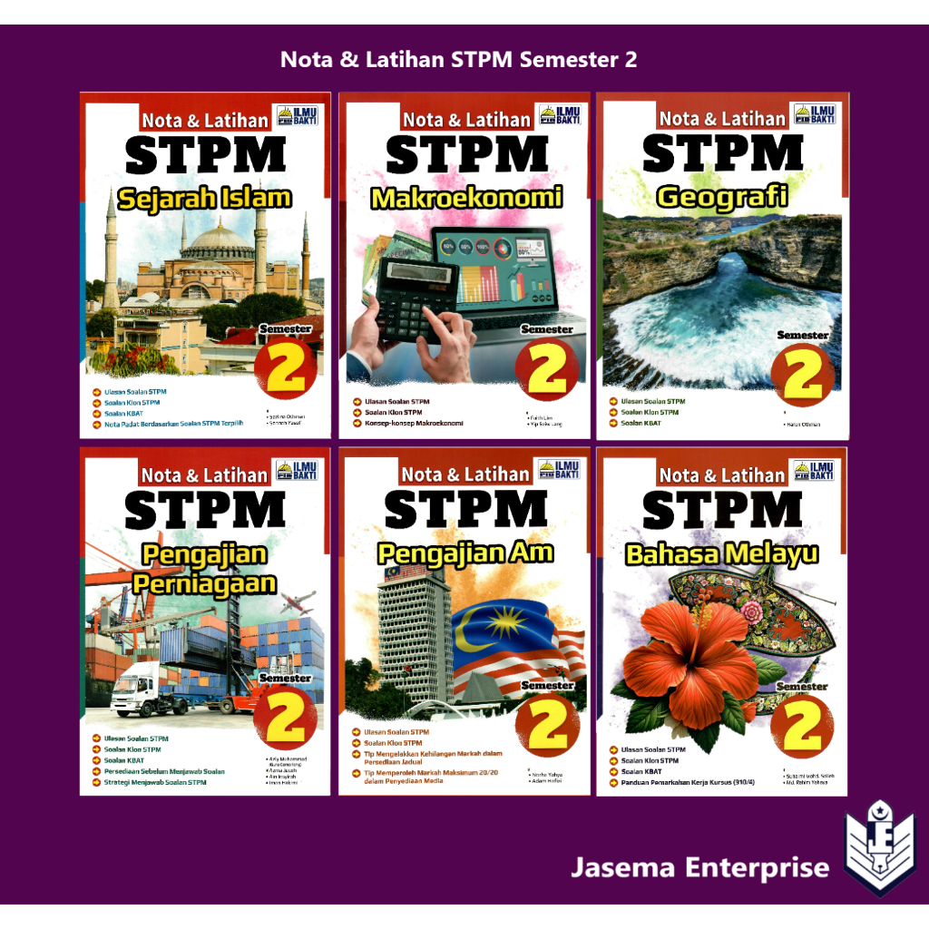 Nota & Latihan STPM Semester 2 Pengajian Am | Bm | Sejarah Islam | Geografi | Pengajian ...