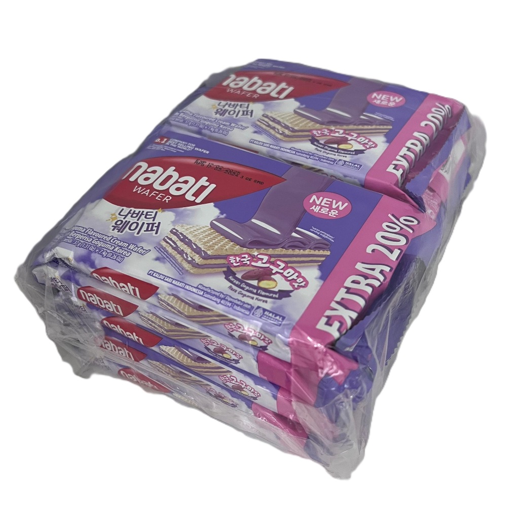 Nabati Wafer Krim Berperisa Goguma Korea 37g extra 20% | Shopee Malaysia