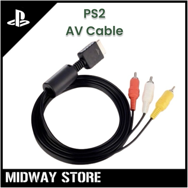 PS2 and PS3 AV cable | Shopee Malaysia