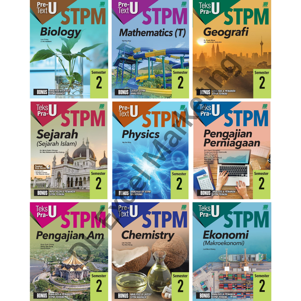 (DL) TEKS PRA-U STPM SEMESTER 2 (EDISI 2024) | Shopee Malaysia