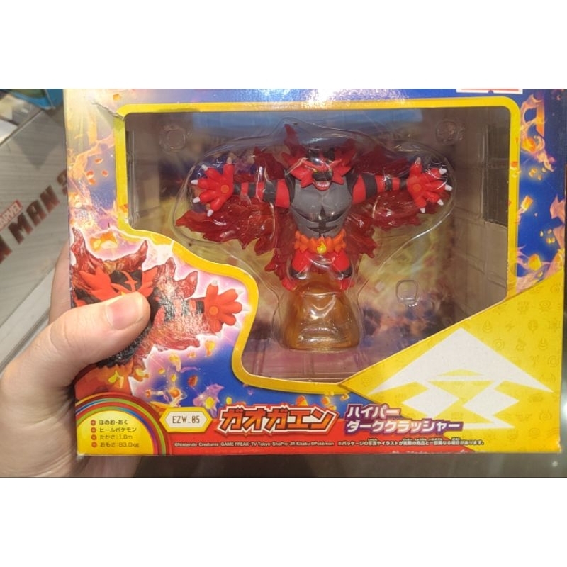 Large INCINEROAR Diorama Tomy EZW-85 include box POKEMON Figure ...