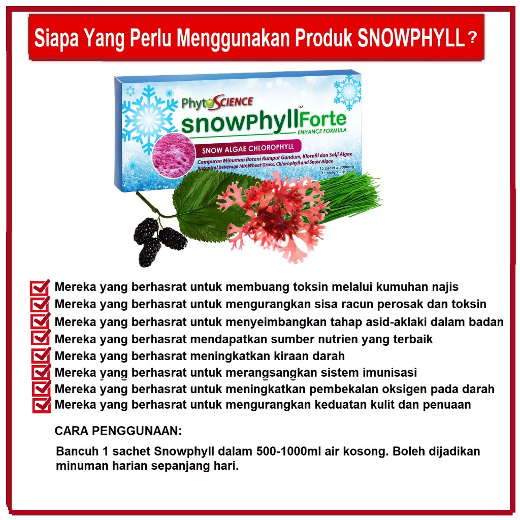 Phytoscience Snowphyll Forte (15 sachets x 3000mg) For Diabetic kencing ...