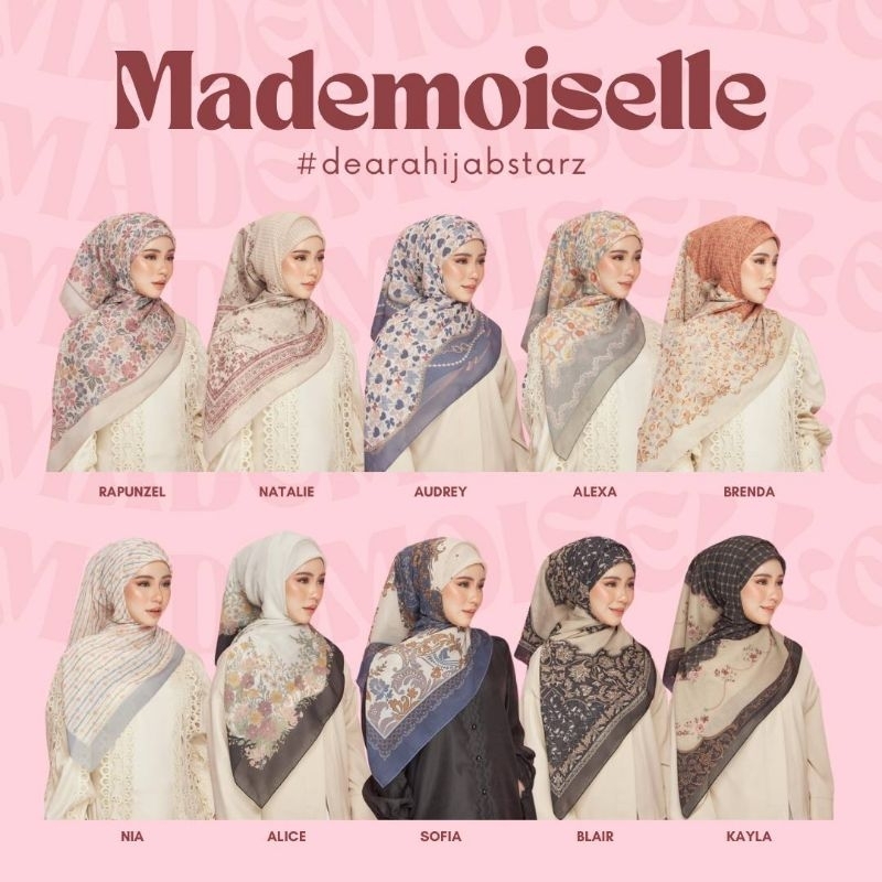 🔥 DEARA HIJAB Edisi Mademoiselle Tudung Bawal Cotton Voile With Freegift 🎁 | Shopee Malaysia