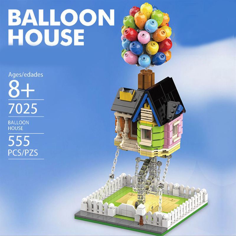 kiki Compatible with Lego floating balloon flying house anti-gravity ...