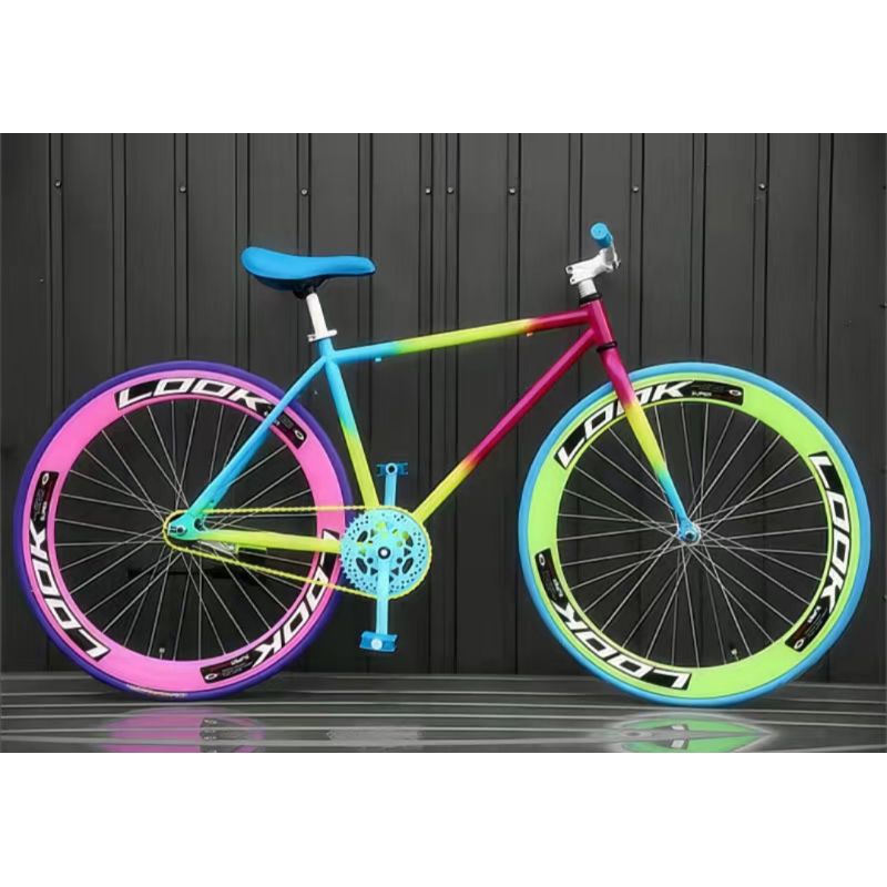 Basikal FIXIE saiz 20 INCHI dan 24 INCHI dengan BRAKE DISC depan dan ...