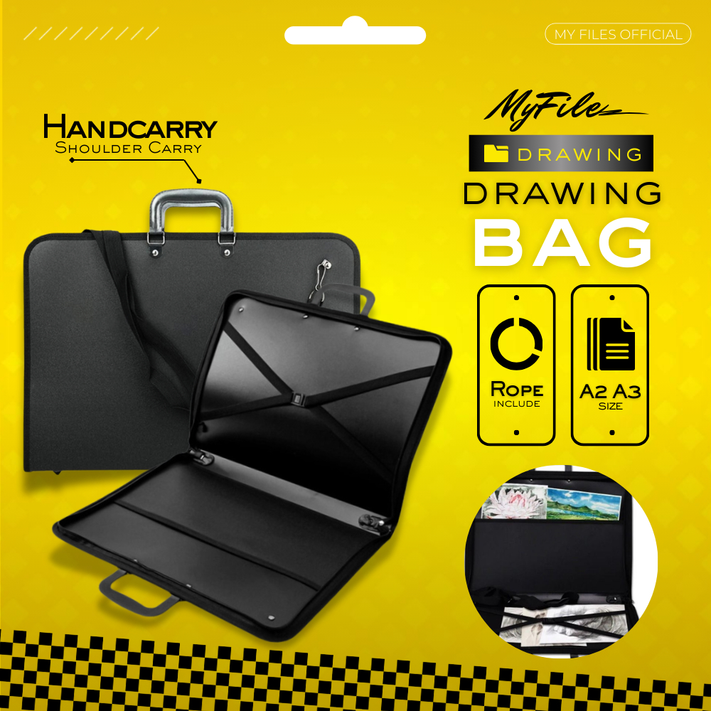 MYFILES A2 A3 Portfolio Drawing Drafting Art Bag Beg LukisanArtists ...