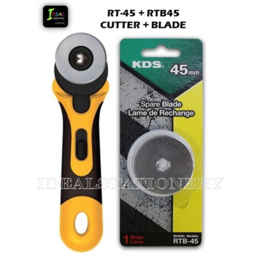 KDS Grip Rotary Cutter with Flexible Safeguard /Plastic Cutter | Shopee ...