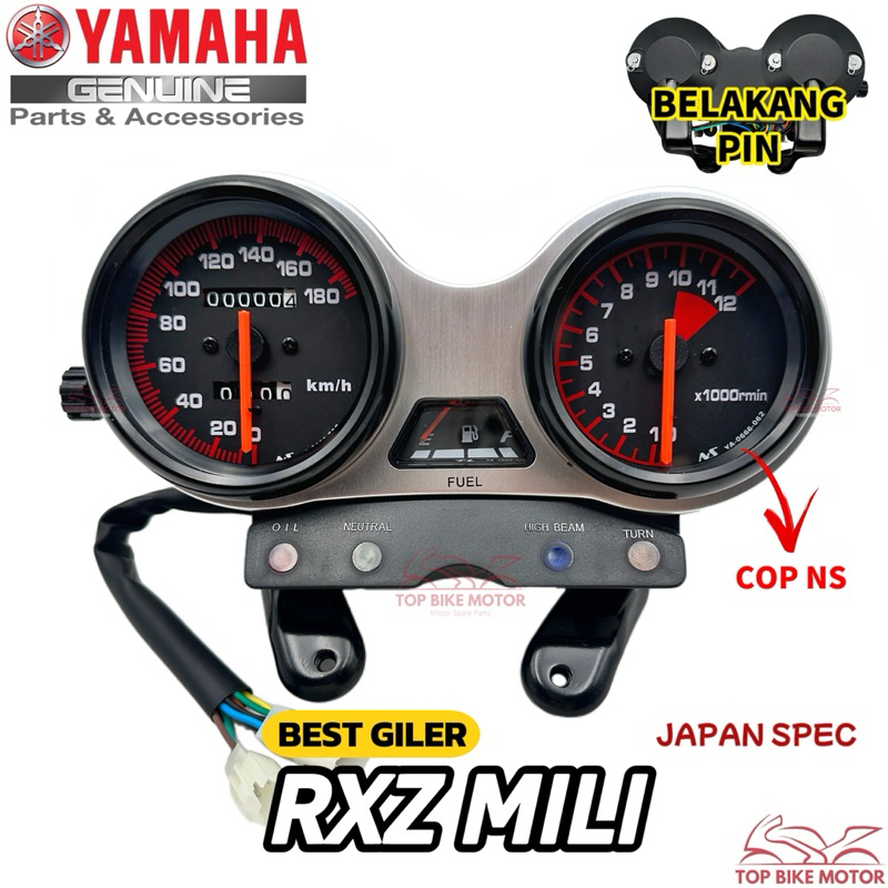 🔥 JAPAN SPEC🔥 YAMAHA RXZ MILI METER BELAKANG CLIP PIN METER ASSY RXZ ...