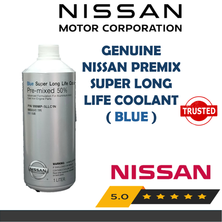 1 Botol Original Nissan Premix Super Long Life Car Radiator Coolant ...