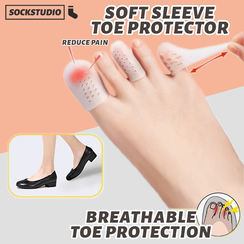 SOCKSTUDIO Toe Protector For Blister Plaster Luka Toe Separator Ingrown ...