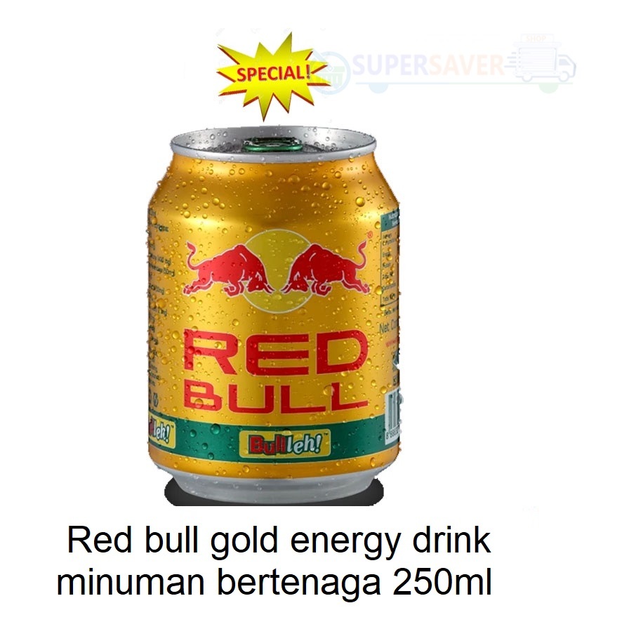 RedBull Gold Energy/Sparkling Drinks 250ml/325ml/Can | Shopee Malaysia