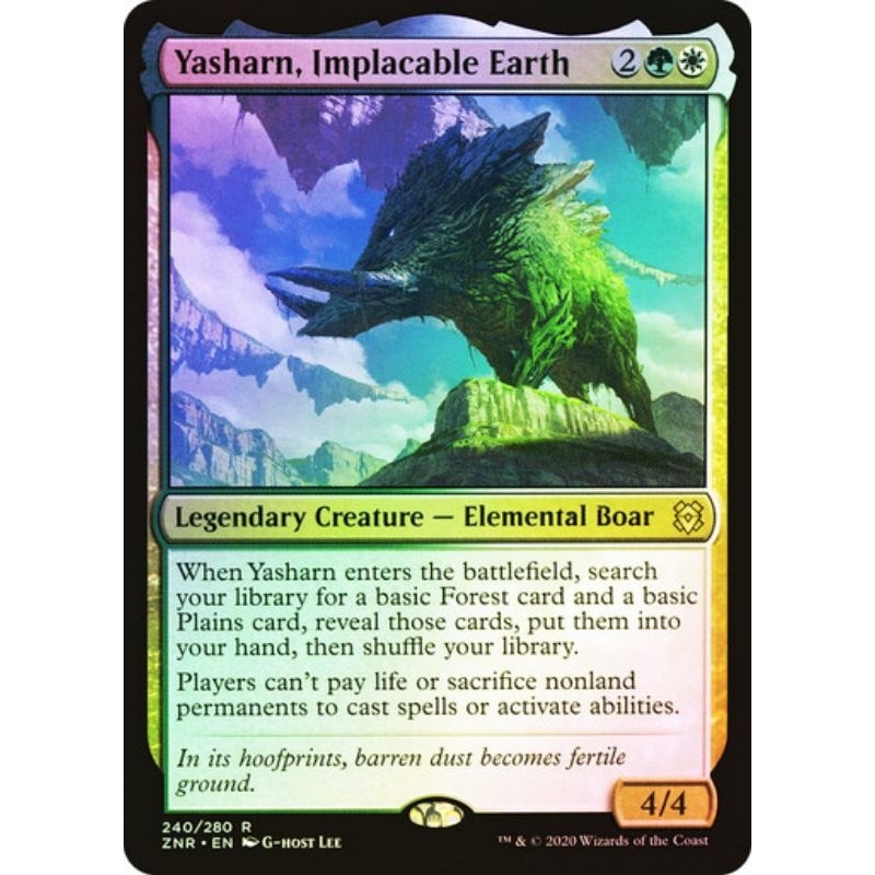 Magic the Gathering - Yasharn, Implacable Earth (Foil) | Shopee Malaysia