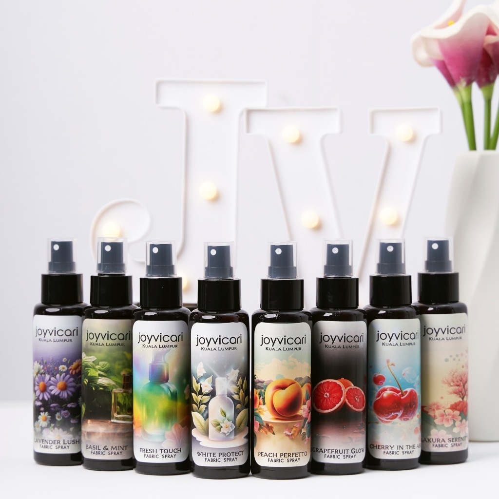 Fabric Spray Perfume Fruit & Flower 100ml Fragrance Odor Removing Room ...