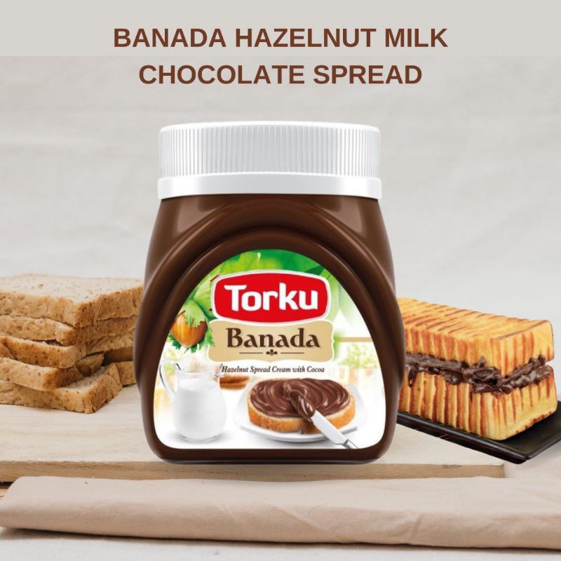 STOCK CLEARANCE (BBD 11/7/2024) TORKU BANADA HAZELNUT SPREAD 350g ...