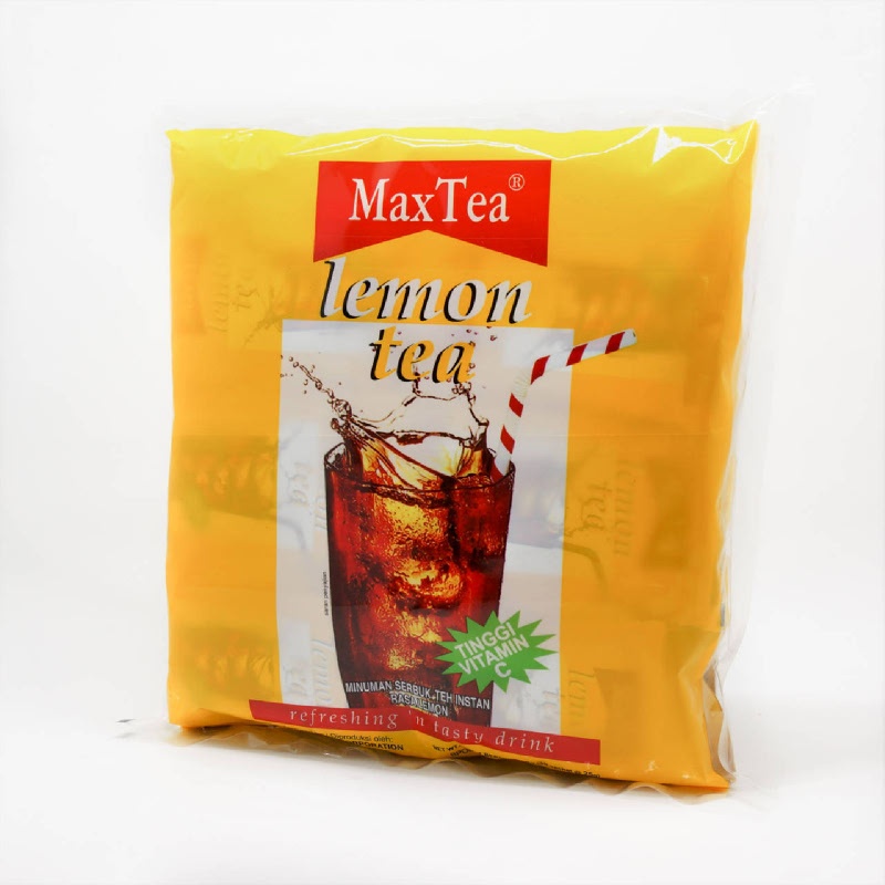 MaxTea Lemon Tea 15s x 25g (New 15 sachets pack) | Shopee Malaysia
