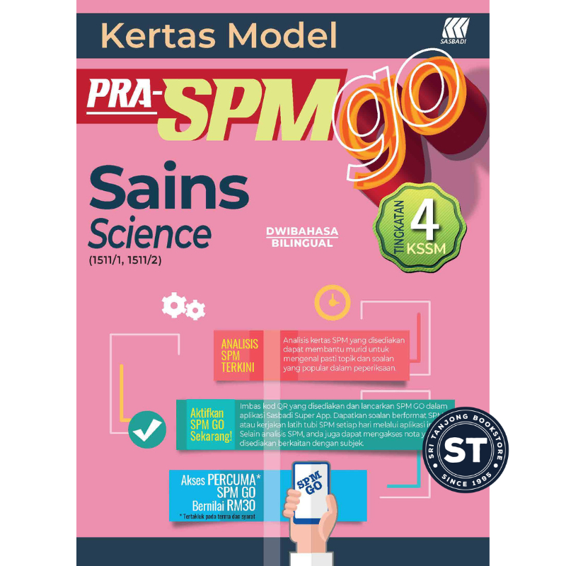 [ST] SASBADI 2024 : KERTAS MODEL PRA-SPM GO TINGKATAN 4 (EDISI TERBARU) | Shopee Malaysia