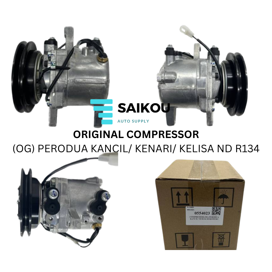 Compressor ORIGINAL NEW Perodua Kancil / Kenari / Kelisa Denso System ...