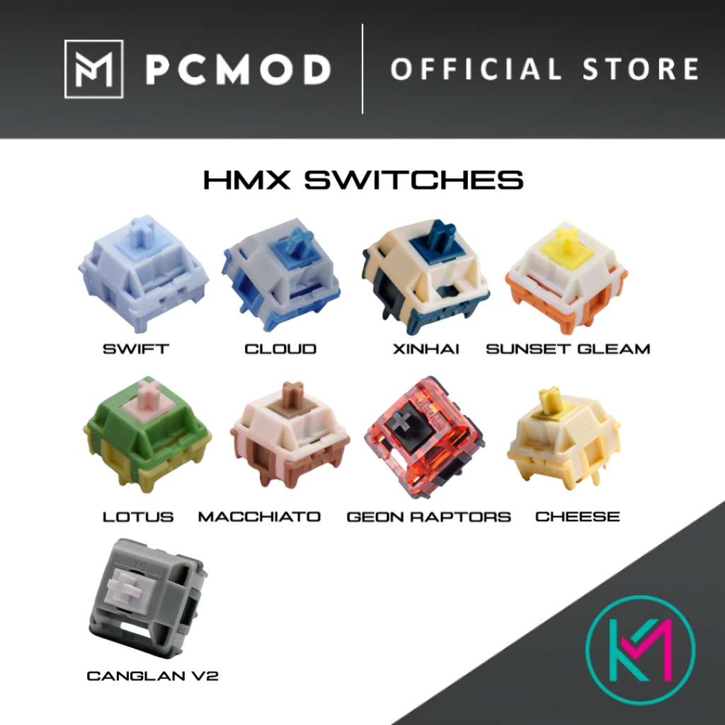 HMX Switch | Xinhai, Cloud, Swift, Macchiato, Duck Duck, Lotus, Geon ...