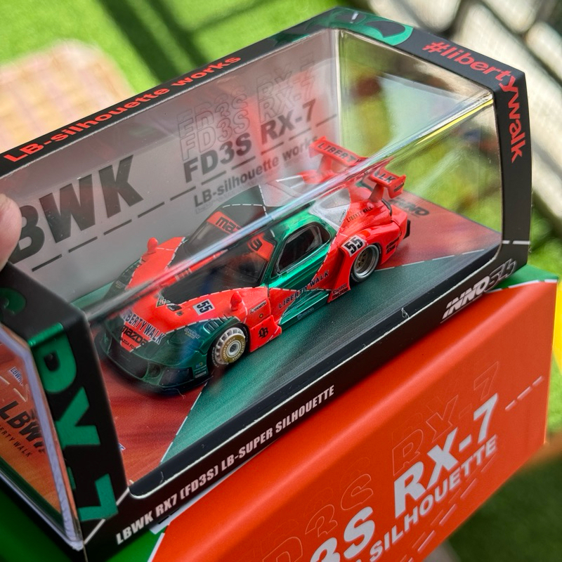 Inno64 HongKong F40 RX7 MDX Normal & Chase Car Kaido House Mini GT ...
