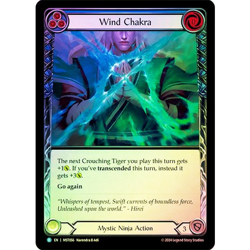 [FLESH AND BLOOD] MYSTIC: Wind Chakra (RF) | Shopee Malaysia