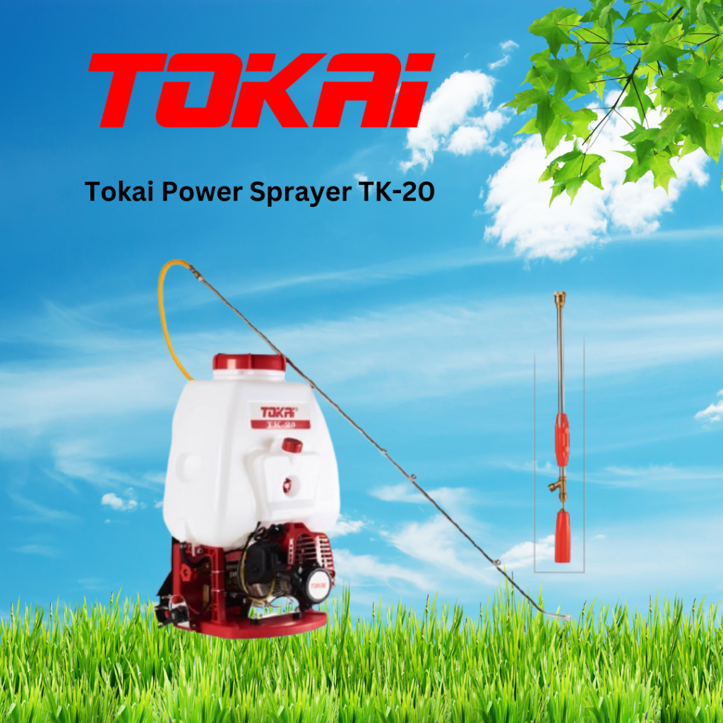 TOKAI TK-20 20L Mist Sprayer Knapsack Sprayer Engine Sprayer Mesin Meracun Racun Pump | Shopee ...