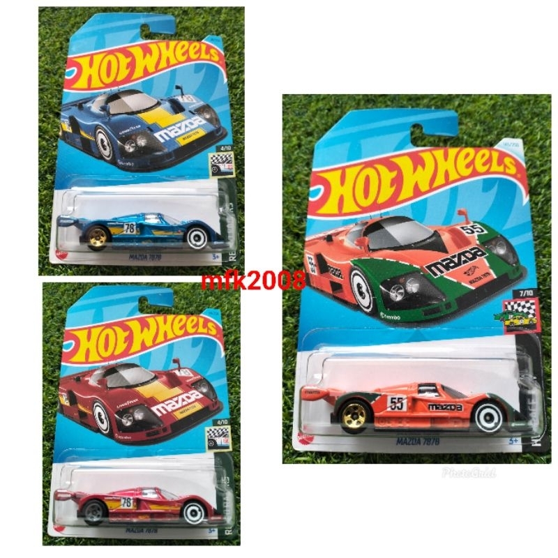 HOT WHEELS 2023 MAZDA 787B HW RETRO RACERS 028/250 ASST 7878 | Shopee ...
