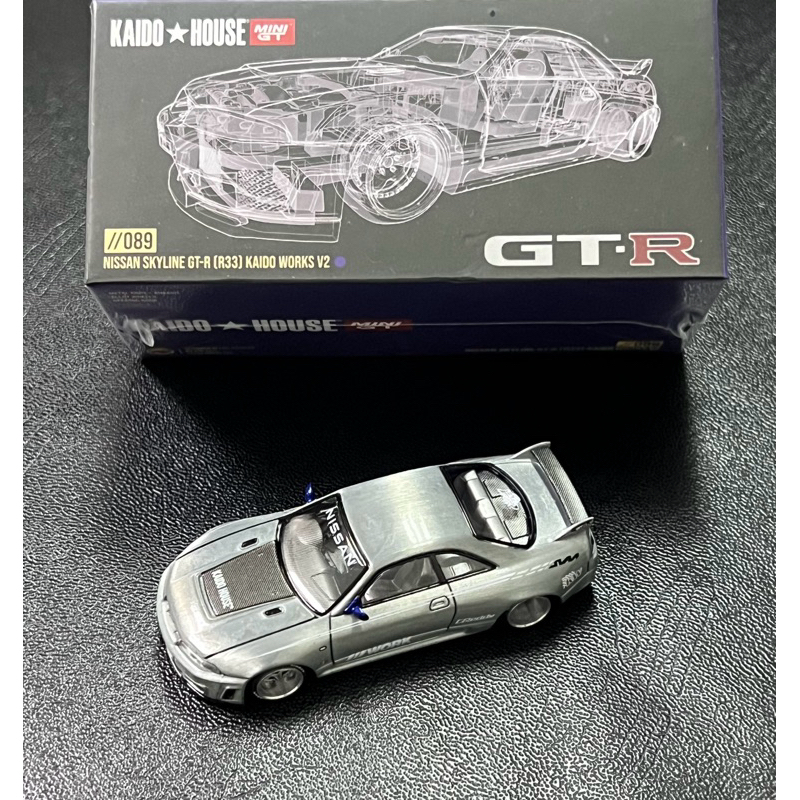 Mini GT Nissan Skyline GT-R (R33) Kaido Works V2 (CHASE) #089 | Shopee ...