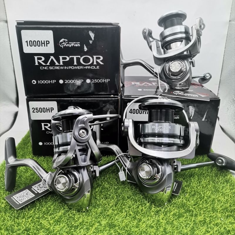 ANYFISH REEL RAPTOR 1000/2500/4000HP | Shopee Malaysia