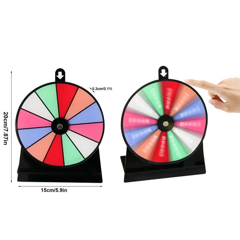 🇲🇾Spin Wheel for Prizes Detachable Wheel of Fortune Wheel Spinner with ...