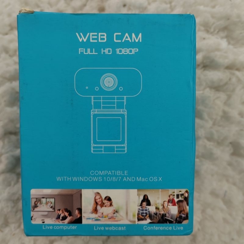 Web Cam Full HD 1080P (box dented) | Shopee Malaysia