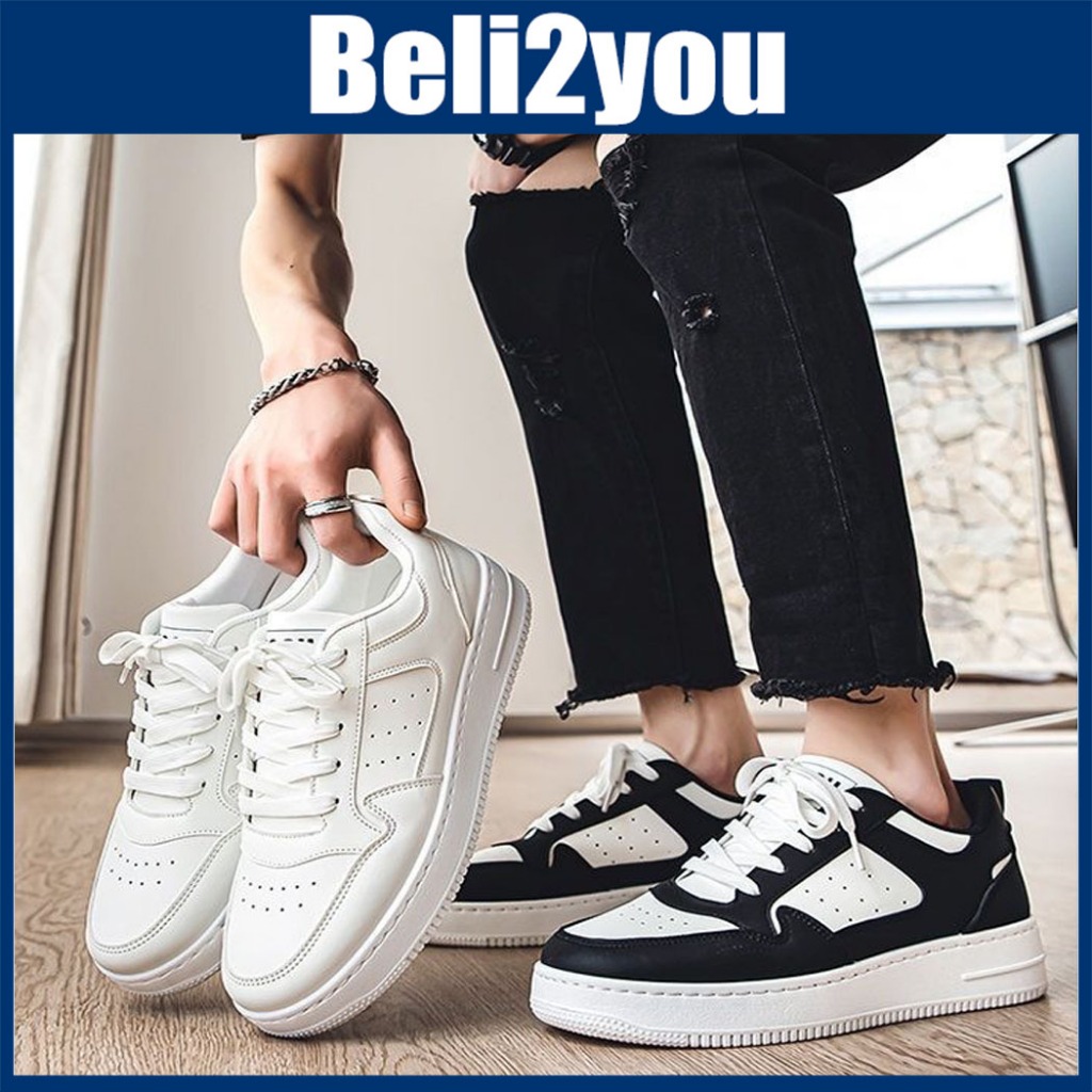 Leather Shoes Men Casual Shoes Men Casual Sneakers Men White Shoes Men ...
