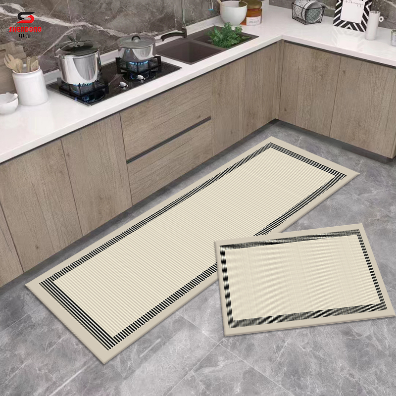 M (40*60 +40*120cm) 2 in 1 Crystal Velvet kitchen mat / Rugs / Floor ...