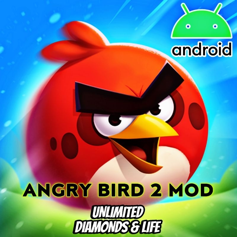 ANGRY BIRD 2 MOD ANDROID | UNLIMITED DIAMONDS | Shopee Malaysia