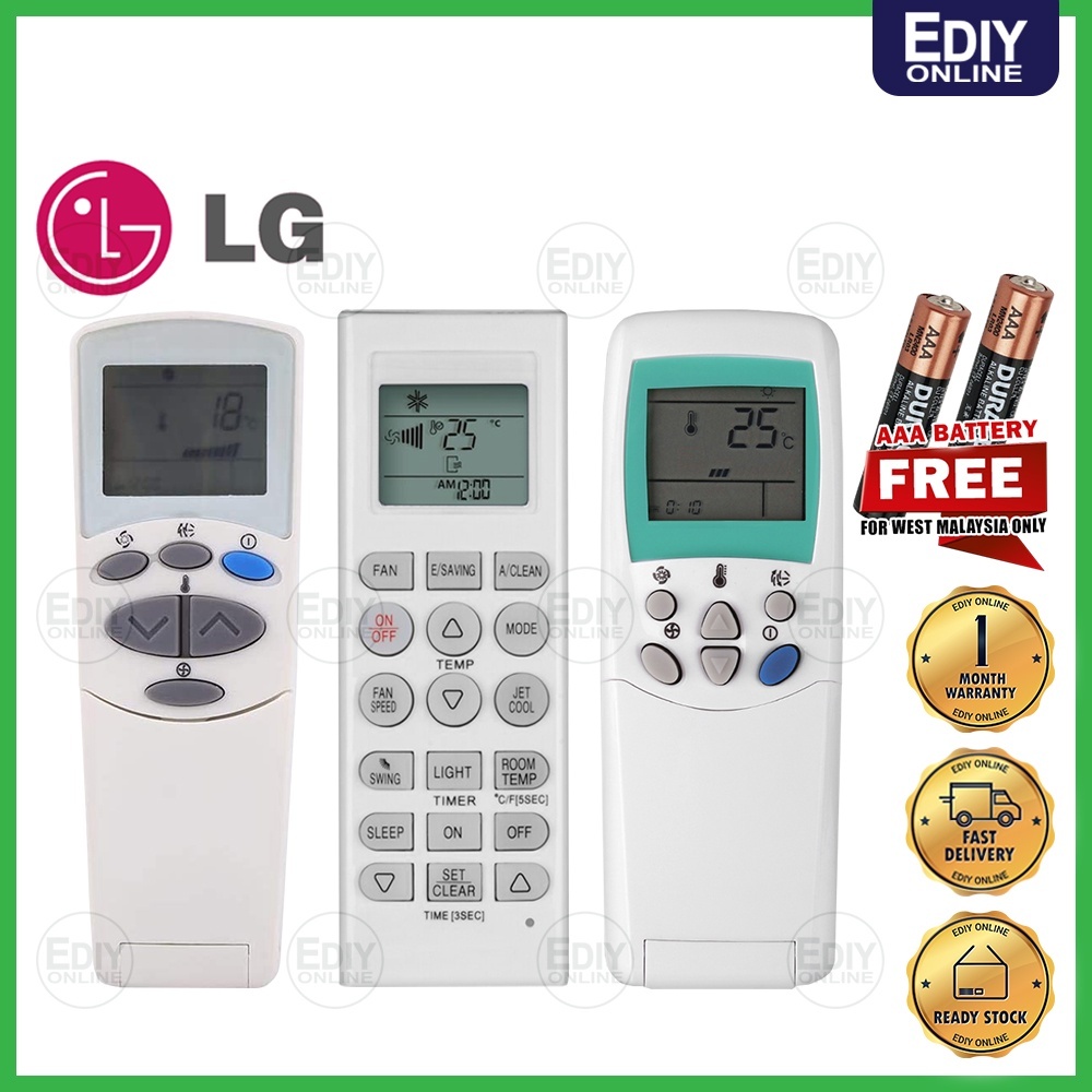 【𝐅𝐑𝐄𝐄 𝐁𝐀𝐓𝐓𝐄𝐑𝐘 𝐀𝐀𝐀 𝐗𝟐 】 UNIVERSAL LG AIRCOND AIR CONDITIONAL CONDITIONER ...