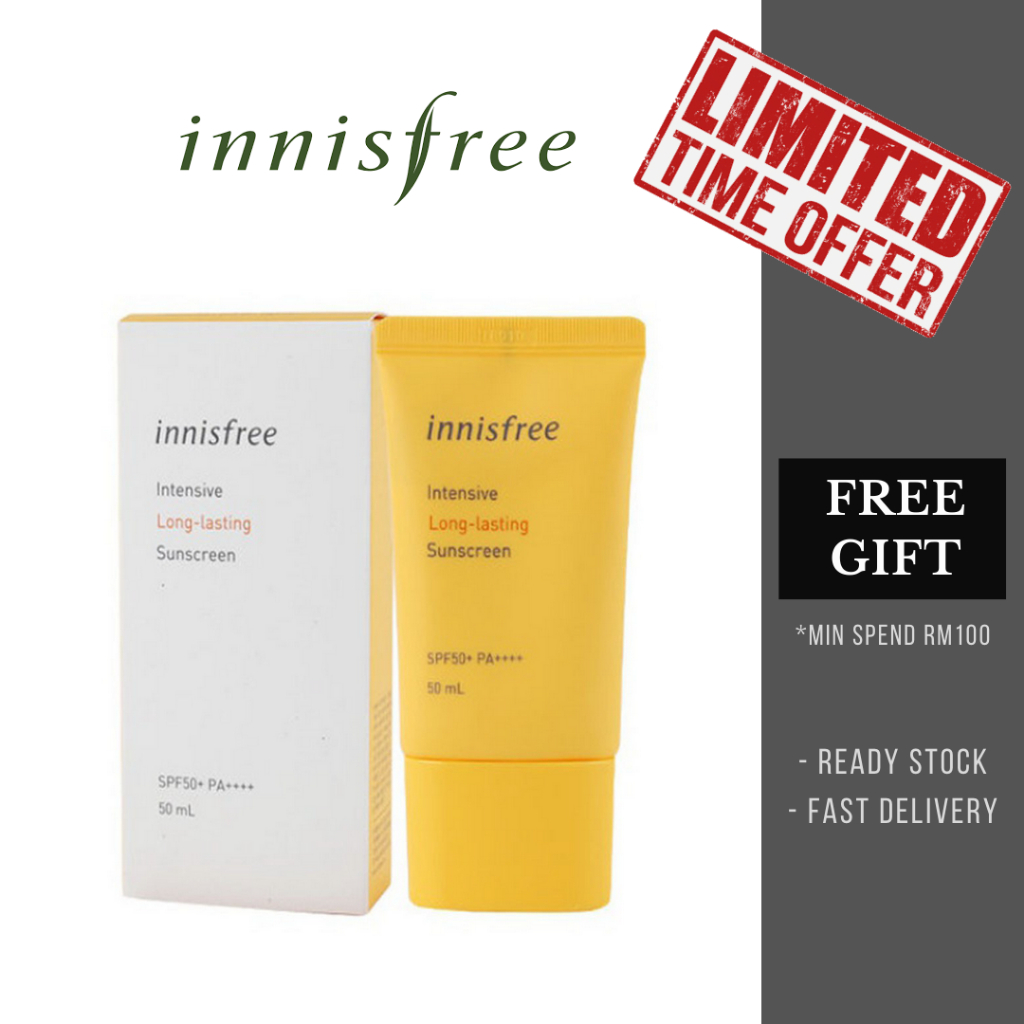 INNISFREE INTENSIVE TRIPLE SHIELD SUNSCREEN SPF 50 50ML | Shopee Malaysia