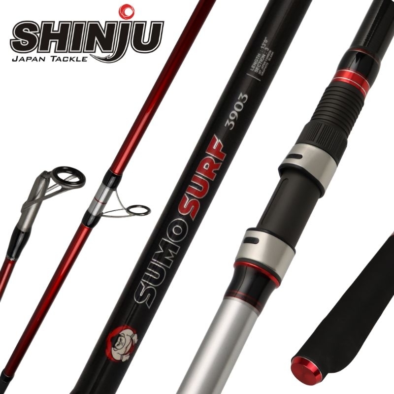 Joran Pancing Surfcasting 13ft- 15ft Shinju Sumo Surf Fishing Surf Rod ...
