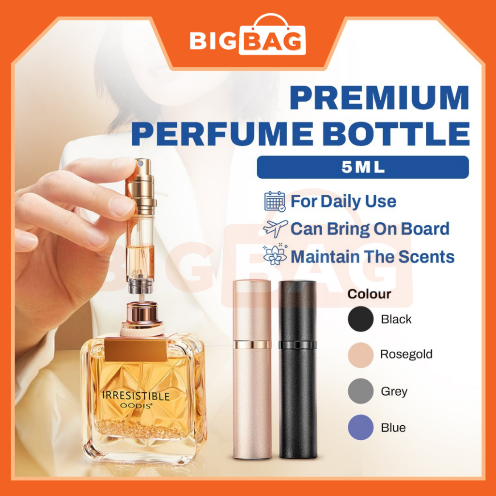 Refillable Perfume Bottle Travel Botol Perfume Kosong Spray Bottle Mini ...