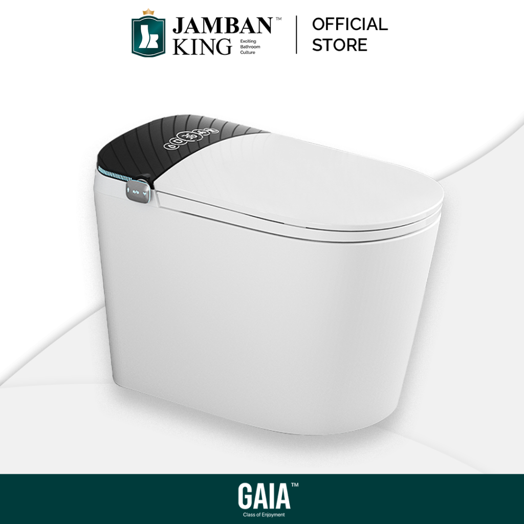 GAIA - Jamban AI Pro | Intelligent WC One Piece Siphon Jet Water Closet ...