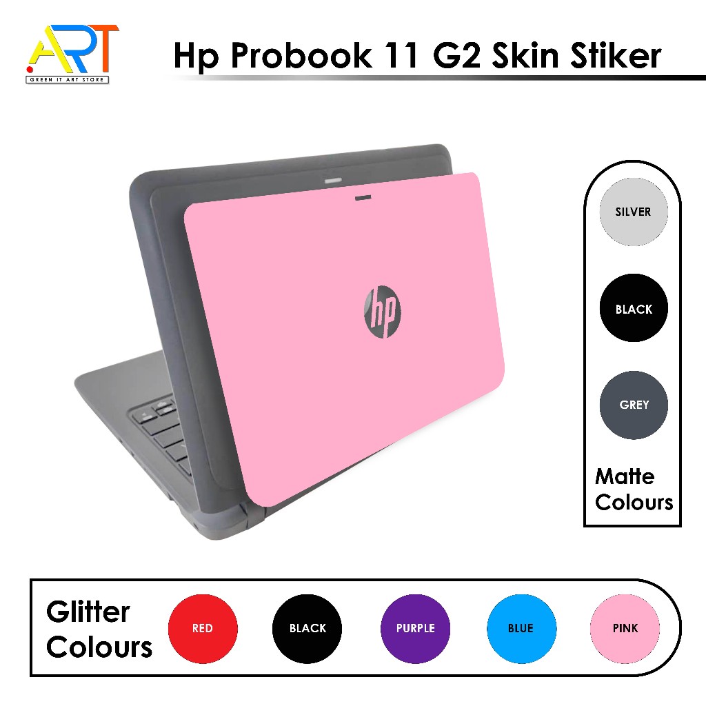 Hp Probook 11 G2 Skin Sticker / DIY / Easy To Paste / GreenIT ArtStore ...